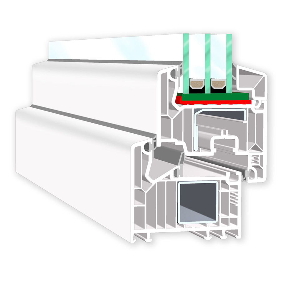 Softline 82MD - Stülb Fenster